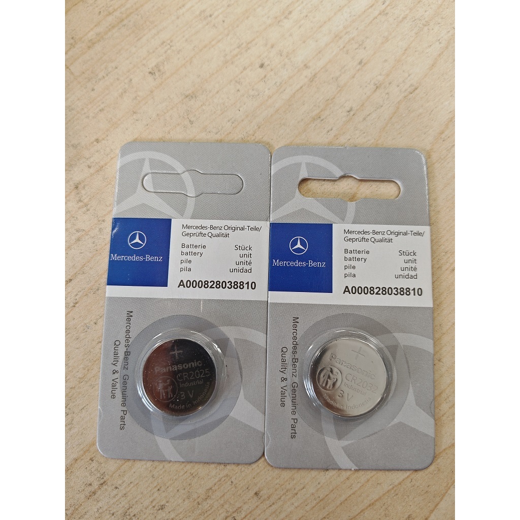 Original Mercedes Benz Remote Control Battery CR2025 CR2032 | Shopee ...