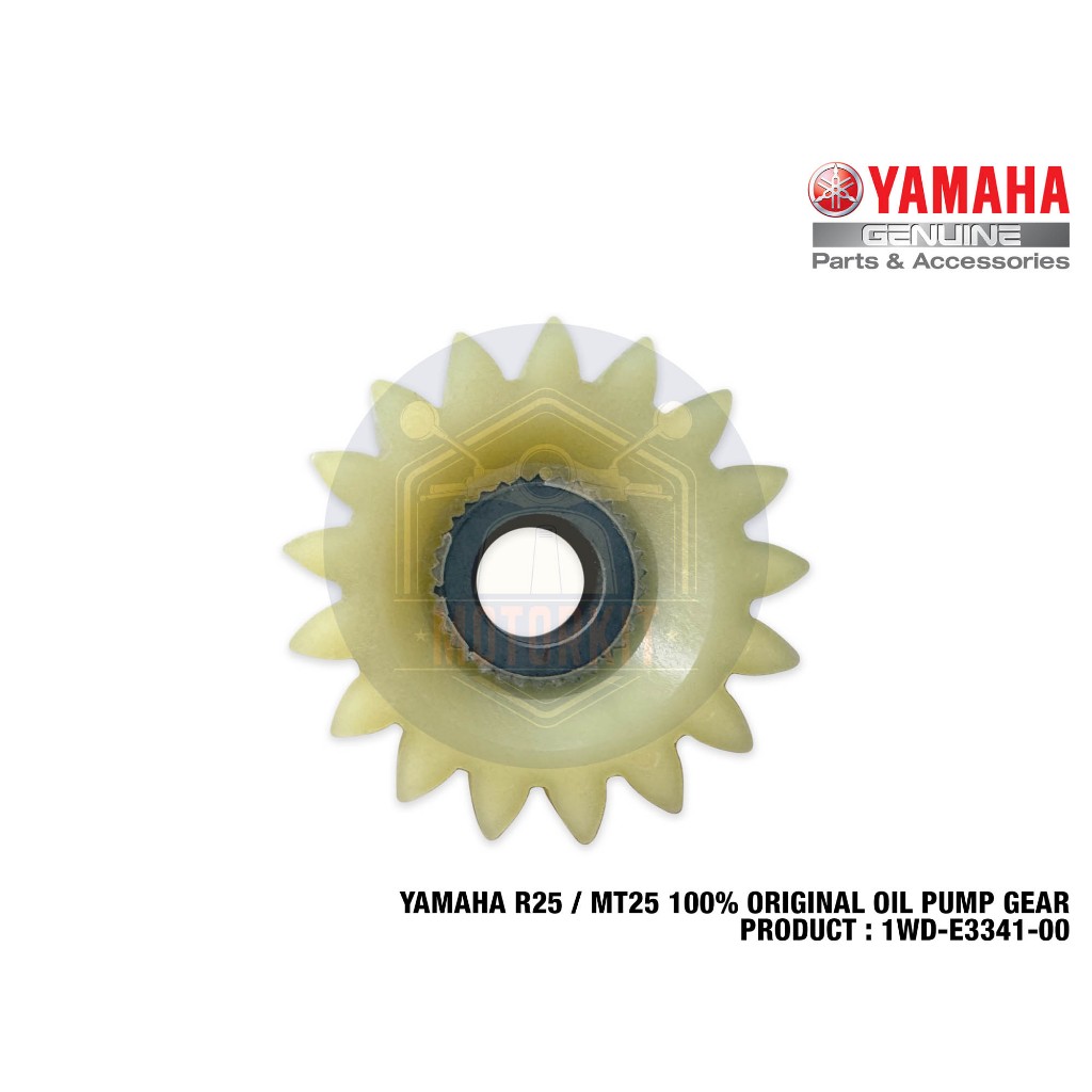 YAMAHA R25 MT25 100% ORIGINAL OIL PUMP IDLE GEAR 1WD-E3341-00 | Shopee ...
