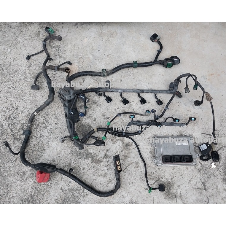 Honda Civic FD2 2.0 K20Z2 5 Speed manual engine wayaring wiring with ...