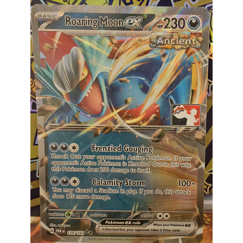 Roaring Moon ex 124/182 - Prize Pack Series Cards | Shopee Malaysia