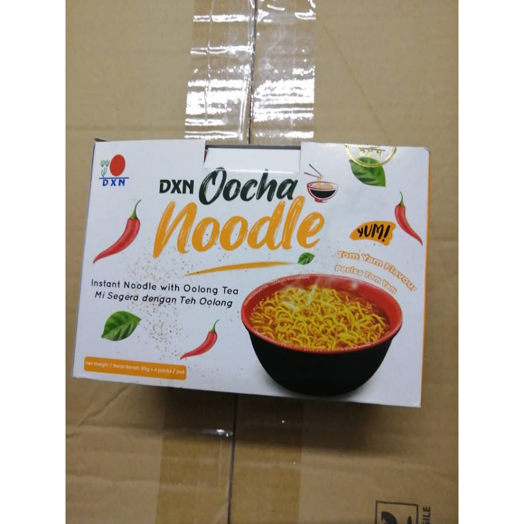 DXN Oocha Noodle Tom Yam Flavour (4 Packs) | Shopee Malaysia