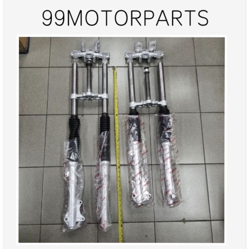 DAMPER+UNDER BRACKET+HANDLE BRACKET+stering conefork tube 33mm KAWASAKI KLX150 klx 150 83cm 93cm ...
