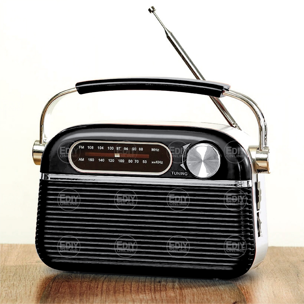 Rechargeable Portable Radio FM AM SW 3 Band Wireless Bluetooth USB TF ...