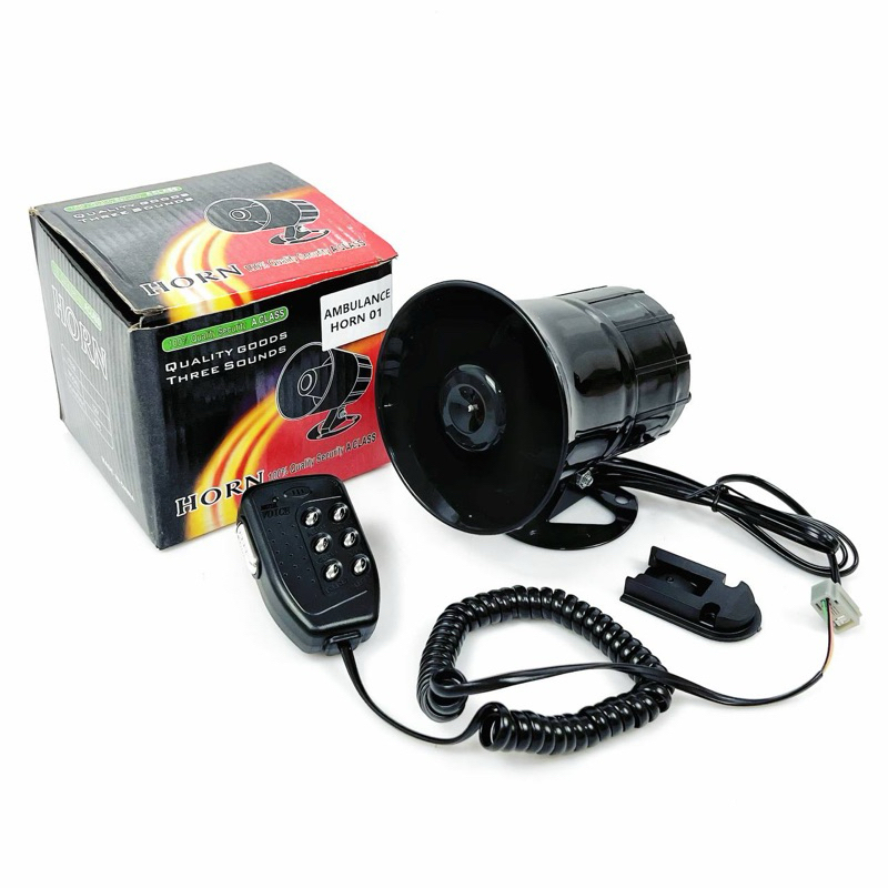 6 Sound Tone Loud Horn Motorcycle Auto Car Vehicle Truck Speaker ...