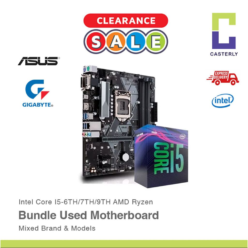 Bundle Usd Intel Core I5 I7 Amd Combo Cpu Motherboard Ram Asus