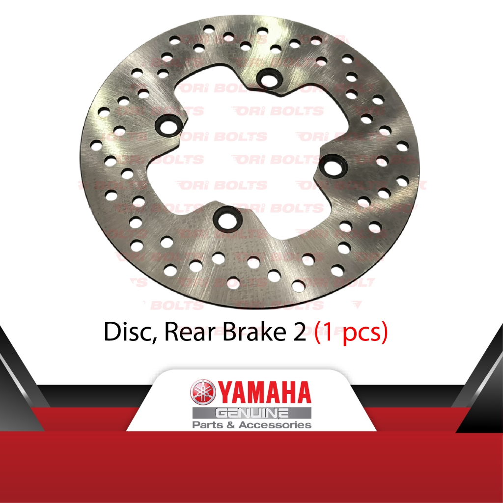 55P-F582W-00 Yamaha Original 135LC V8 5 Speed (3001) 5S Rear Brake Disc ...