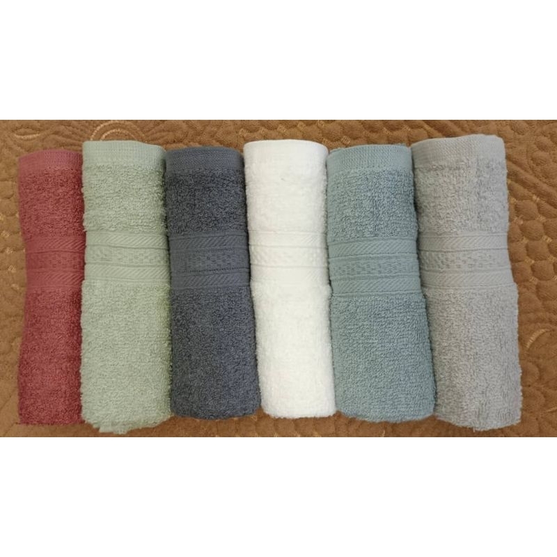 Tuala Muka Size 12x20inch Tuala Good Morning Face Towel Serap Air ...