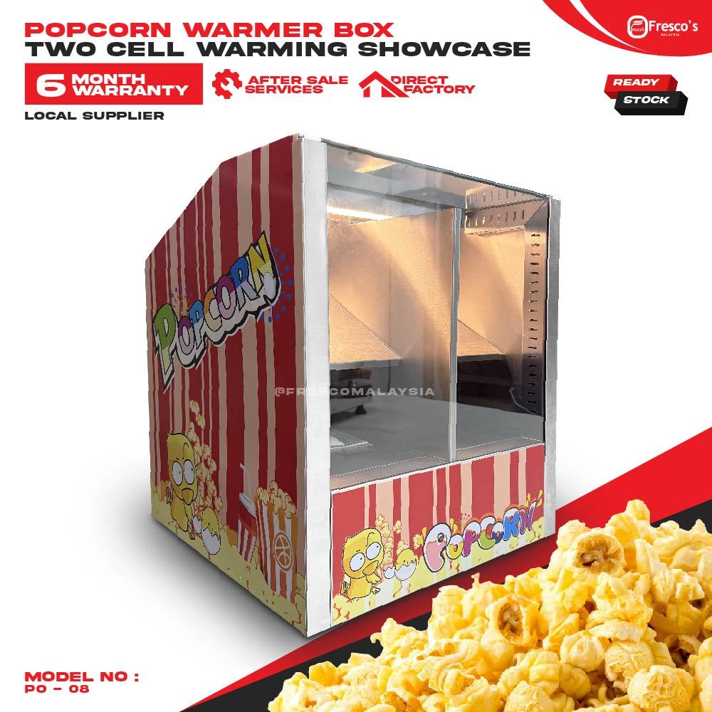 Popcorn Warmer Box Two Cell Warming Showcase | Shopee Malaysia