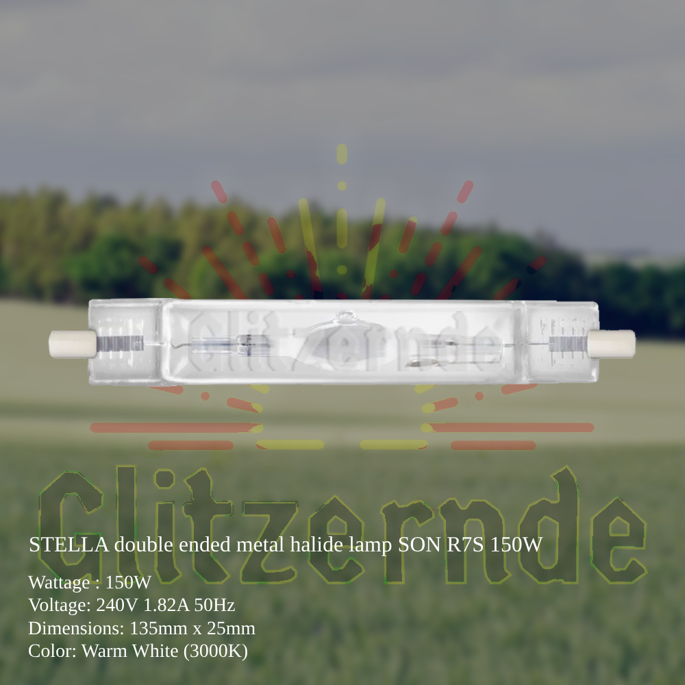 STELLA double ended metal halide lamp SON R7S 150W | Shopee Malaysia
