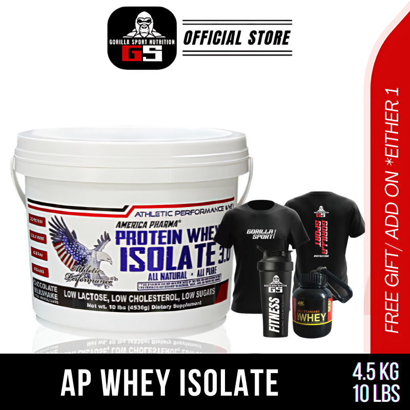 America pharma whey Isolate Protein Mocha Ap whey isolate (4.5kg ...