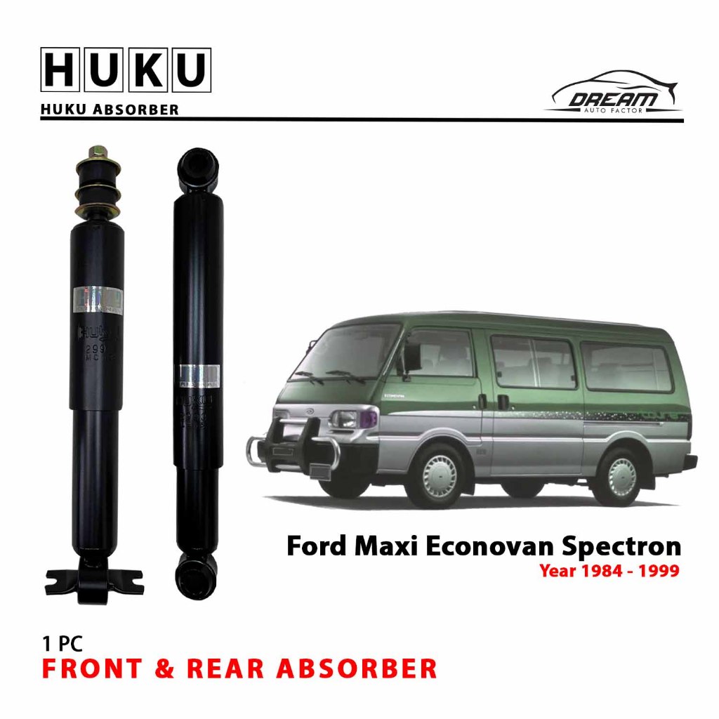 Ford Maxi Econovan Spectron HUKU Front And Rear Absorber 2994 2800 ...