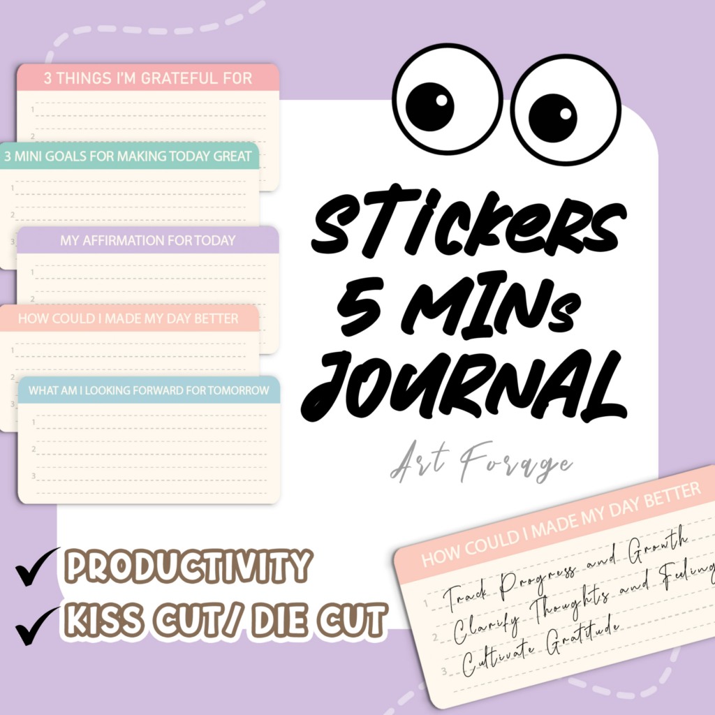 JOURNAL STICKER | PLANNER STICKER | JOURNAL PROMPTS | BULLET JOURNAL ...