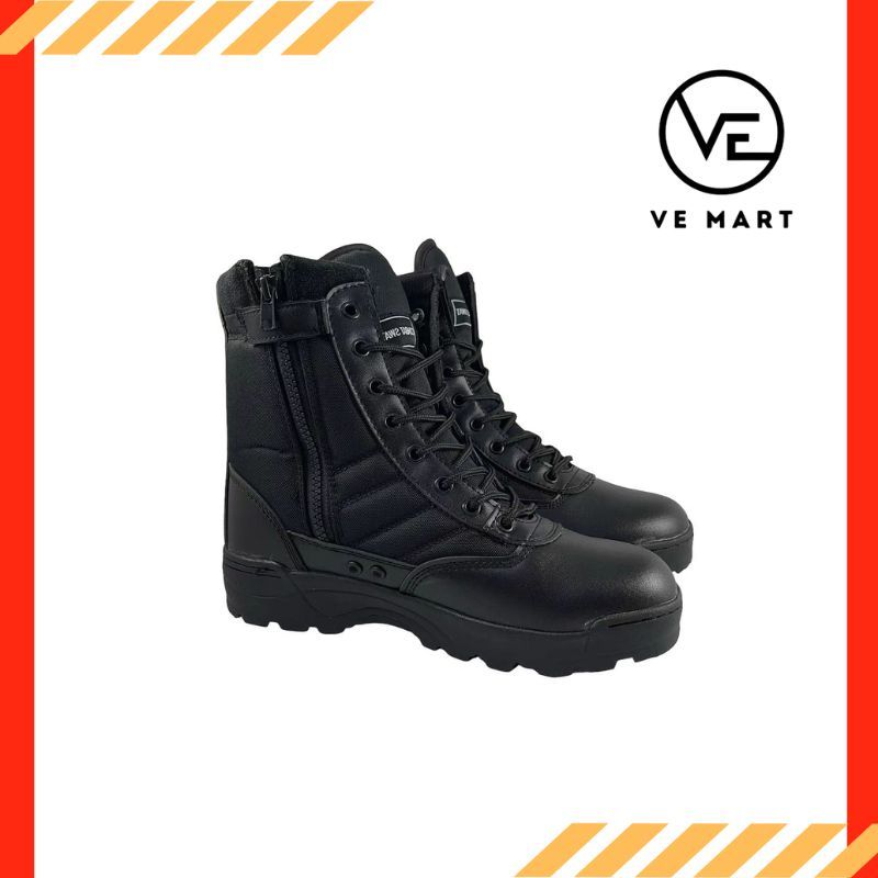 Kasut Combat Swat Tactical PDRM/Army/Security/Rela | Shopee Malaysia