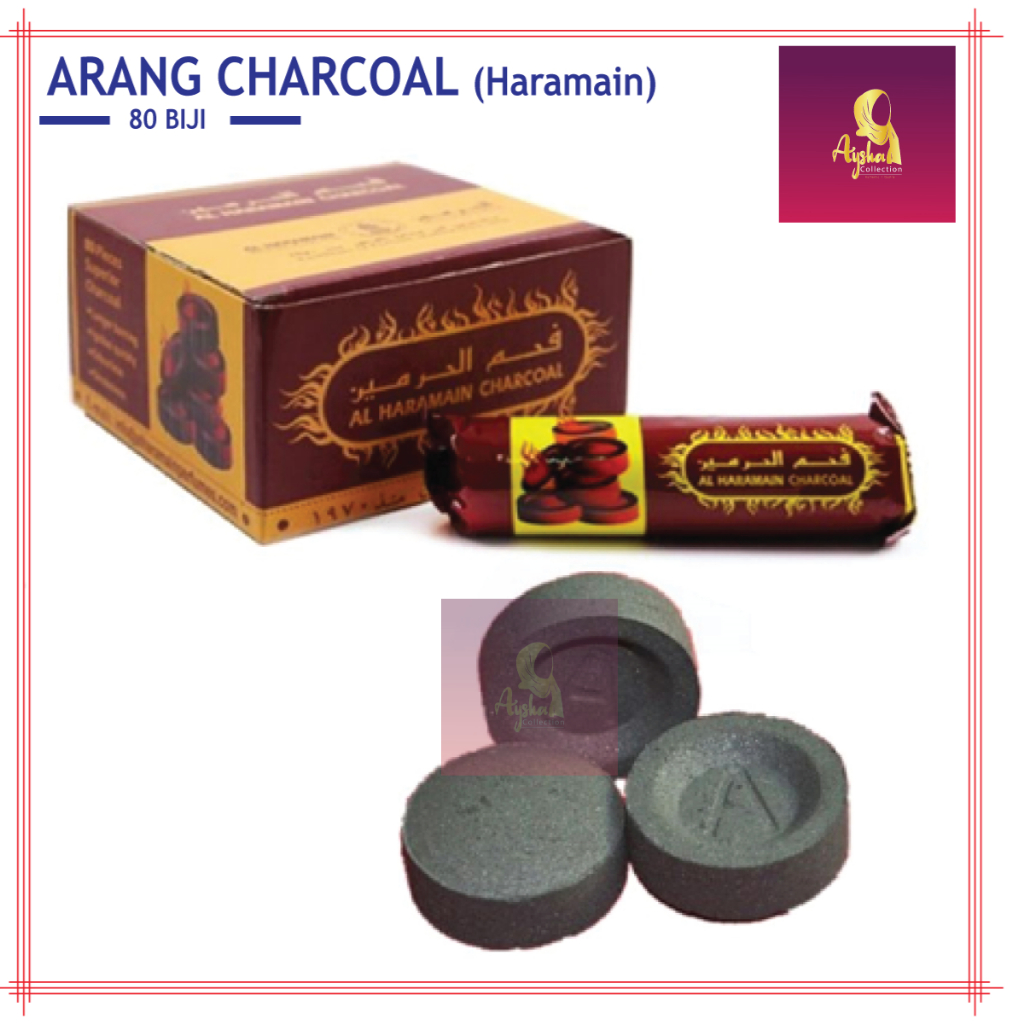 ARANG / CHARCOAL for BAKHOOR / INCENSE ( ARANG HAMIL AL-MUSK / ARANG AL-FAKHER & ARANG-GOLD ...