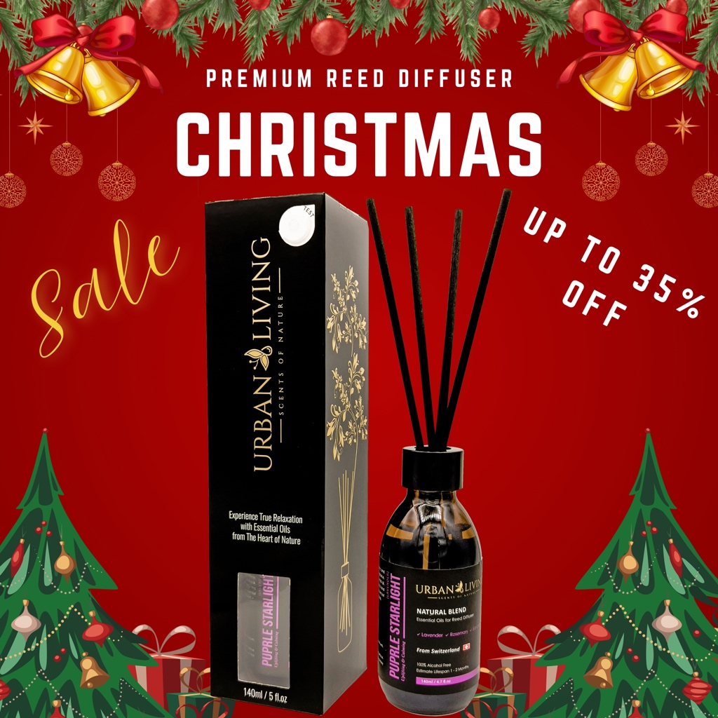 URBAN AROMATICS Reed Diffuser | Home Fragrance (140ml & 240ml) | Shopee ...
