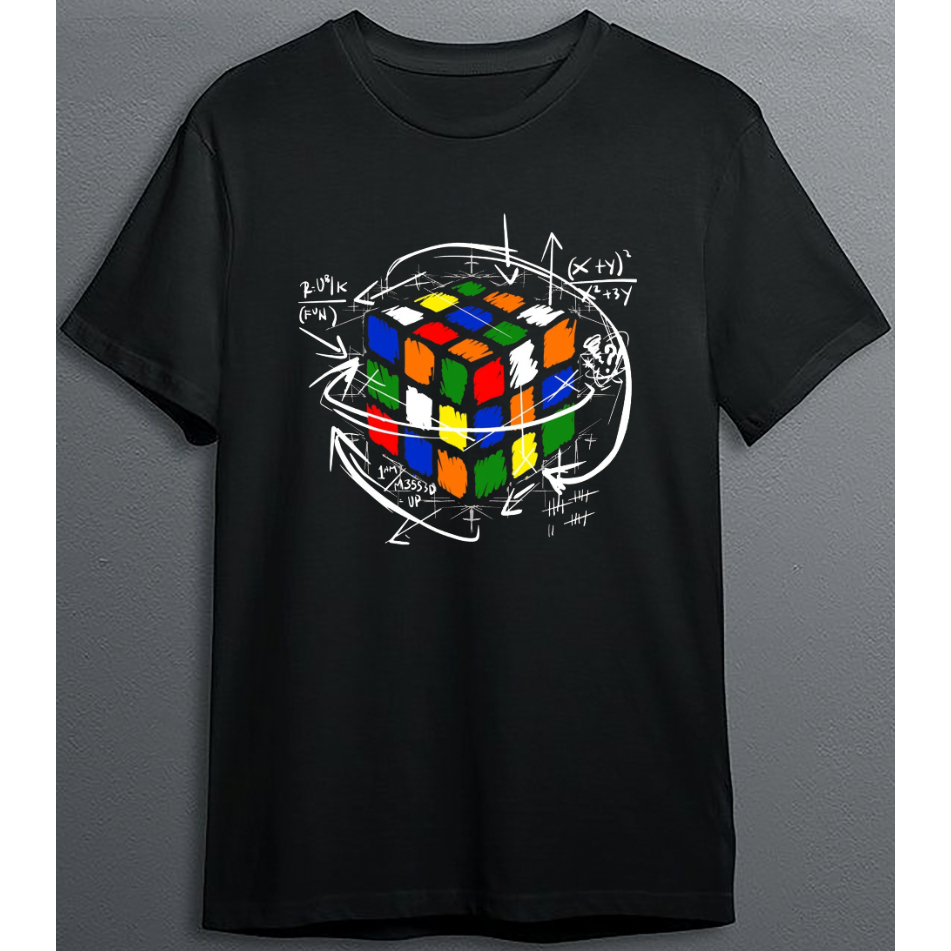 RUBIK'S CUBE T-SHIRT (1) | Shopee Malaysia