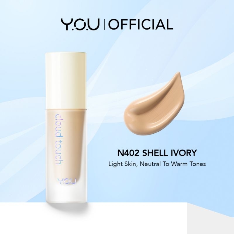 Y.O.UCloud Touch Blurring Skin Tint N402 Shell Ivory | Shopee Malaysia