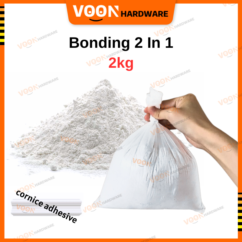 VOON 2kg Bonding Compound 2 in 1 Plaster Ceiling Stopping Compound ...