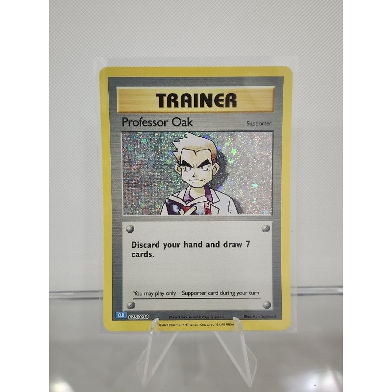 2023 Professor Oak Card (Rare Holo) | Shopee Malaysia
