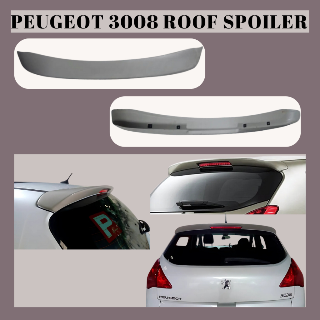 Peugeot 3008 T84 Roof Spoiler | Shopee Malaysia
