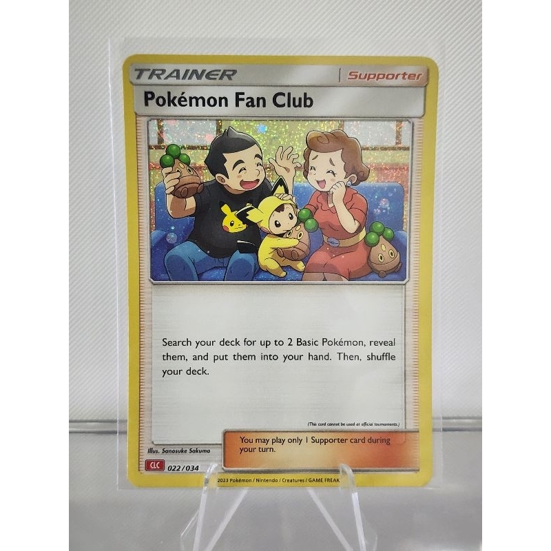 2023 Pokémon Fan Club Card (Rare Holo) | Shopee Malaysia