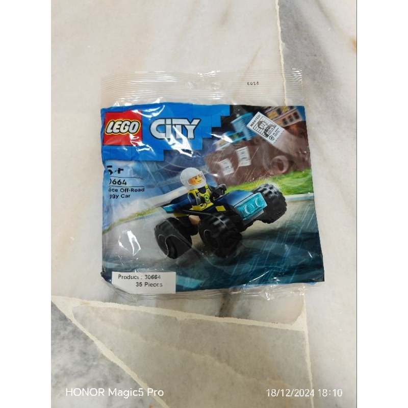 LEGO 30664 City Police Off-road Buggy Car | Shopee Malaysia