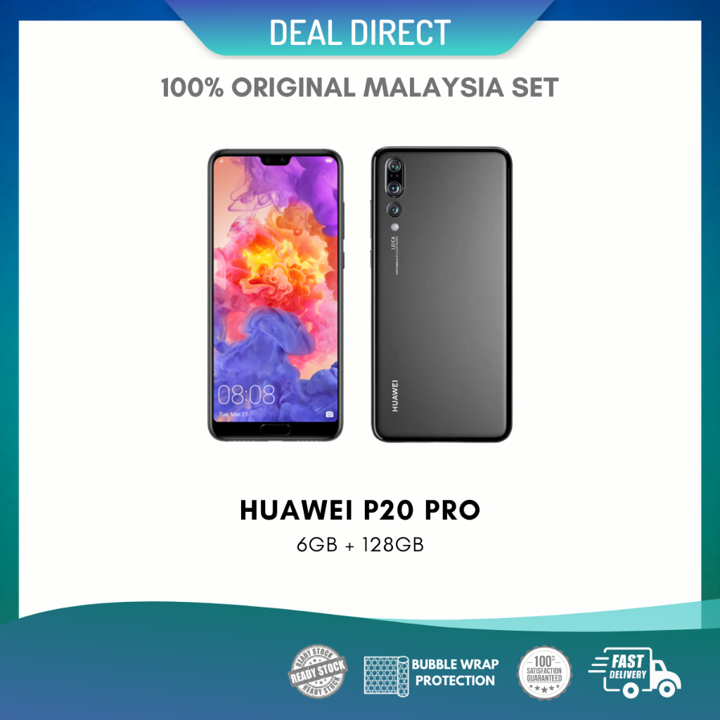 [ DEMO / DISPLAY SET ] HUAWEI P20 Pro (6GB + 128GB) | Complete Full Set ...