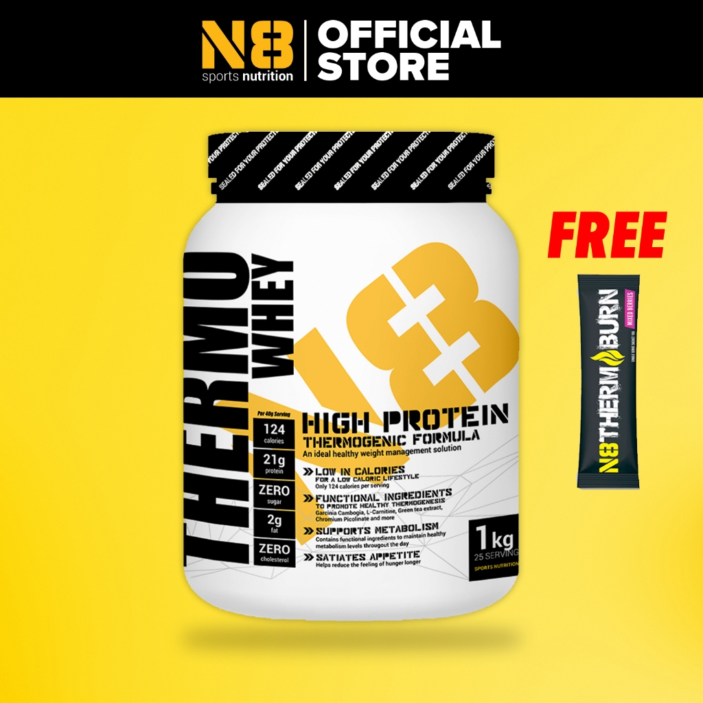 N8 Thermo Whey Fat Burner Protein 1kg (2.2lbs) | Shopee Malaysia