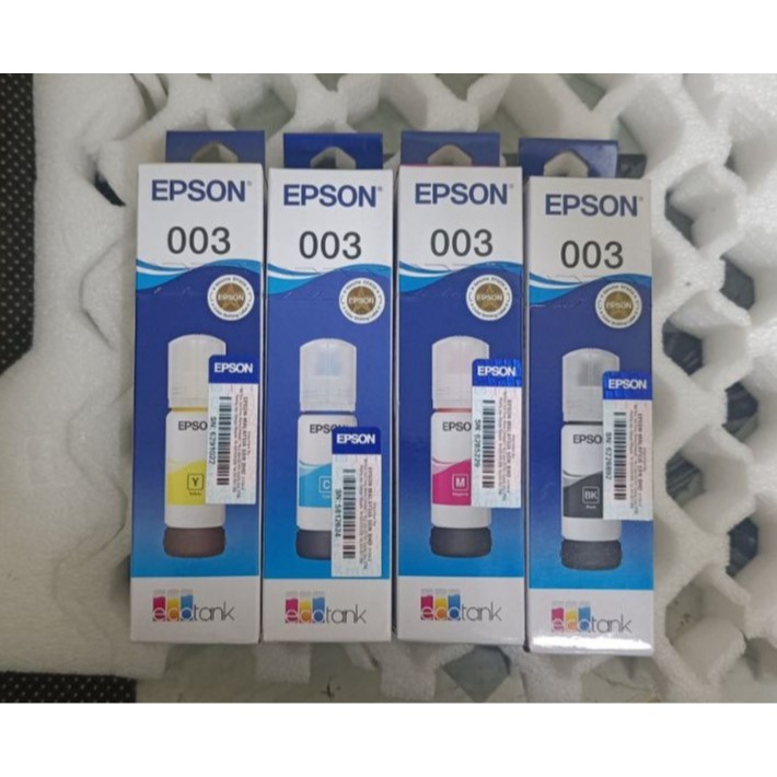 ORIGINAL EPSON 003 T003 FOR PRINTER l3210 l3250 l3256 ink L1110 / L3100 ...