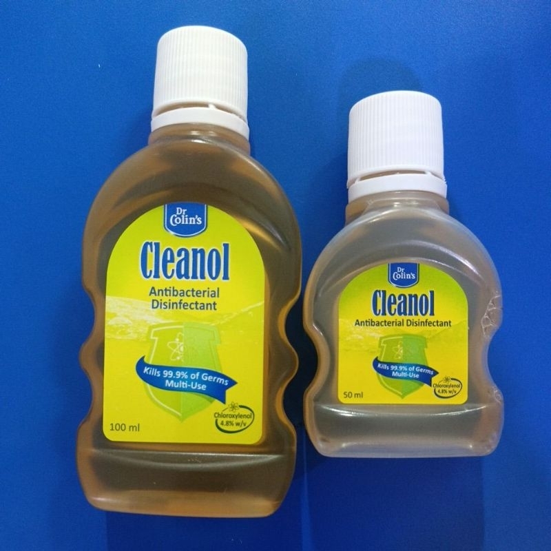 Dr Colin's Cleanol Antibacterial Disinfectant [ 100ml, 50 ml ] | Shopee ...