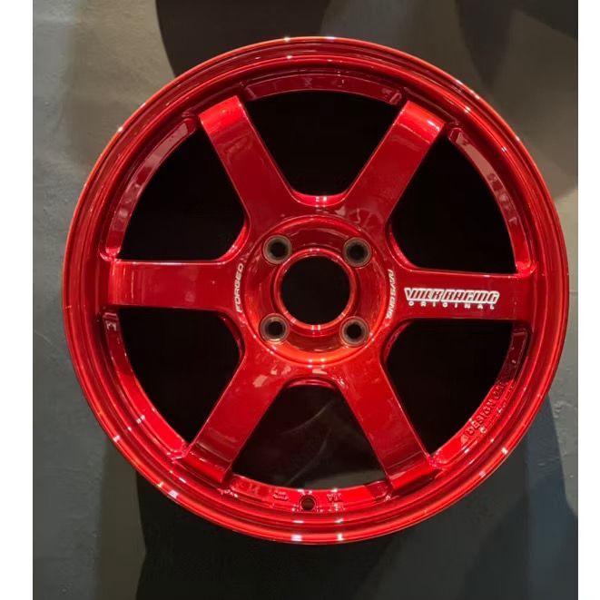 AOW TE37 sonic 15x7.0 16x7.0 made in thailand sportrim wheel rim ...