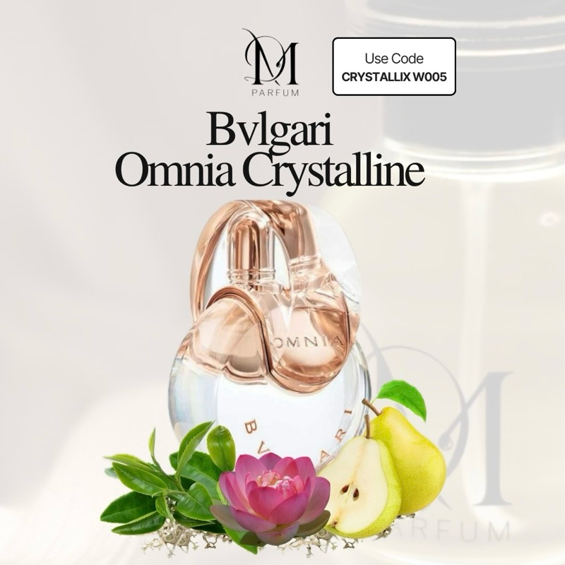 MDroplet Crystallix W005 ( Bvlgari Omnia Crystalline ) | Shopee Malaysia