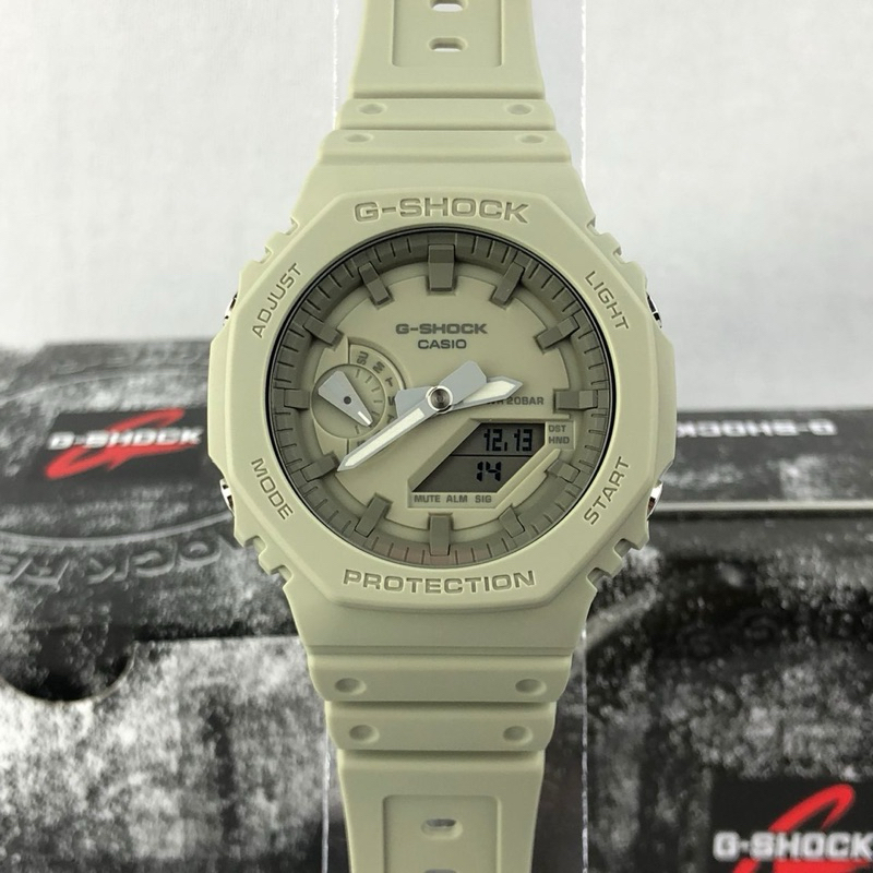 Casio G-Shock Natural Earthy Colors 2100 Series GA-2100NC-3A | Shopee ...