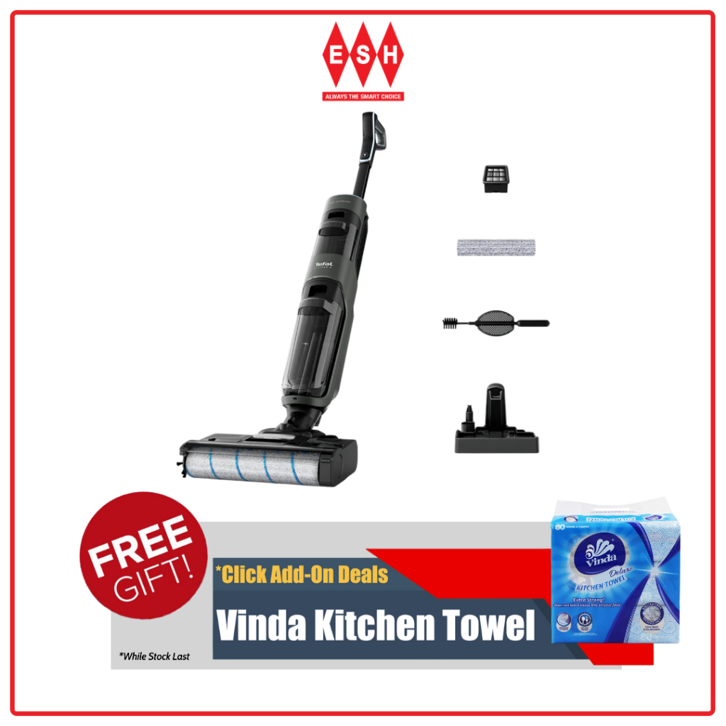 Tefal GF5035 X-Clean 4 Wet & Dry Handstick Vacuum Cleaner | ESH ...