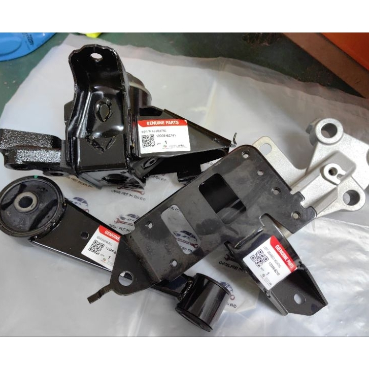 PERODUA [3 IN 1] - ENGINE MOUNTING SET WITH BRACKET FOR PERODUA AXIA ...