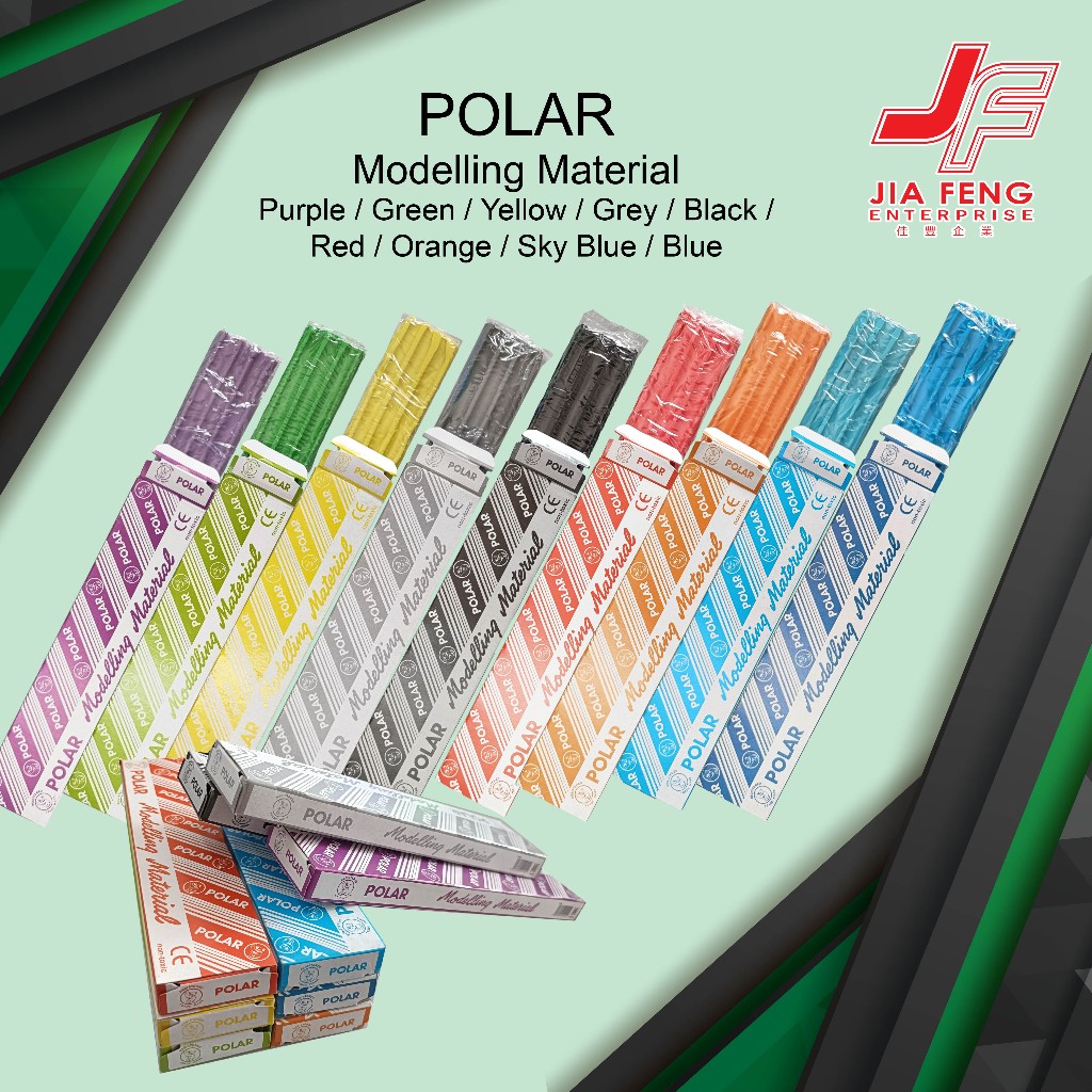 POLAR Modelling Material Clay 1pc ( Non-Toxic ) | Shopee Malaysia