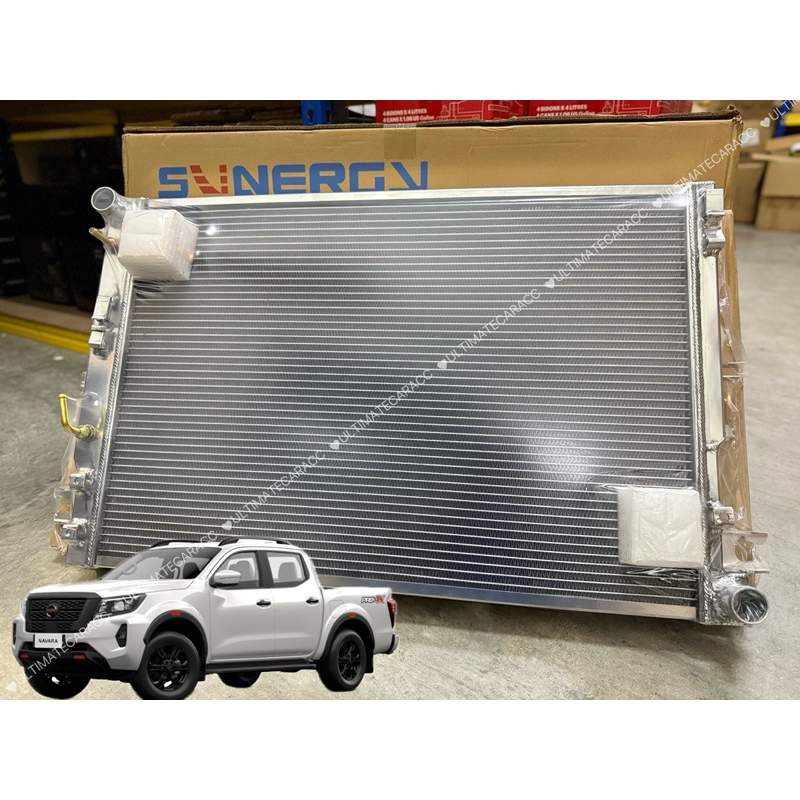 SYNERGY FULL ALUMINIUM RADIATOR NISSAN NAVARA D40 / NAVARA NP300 D23 ...