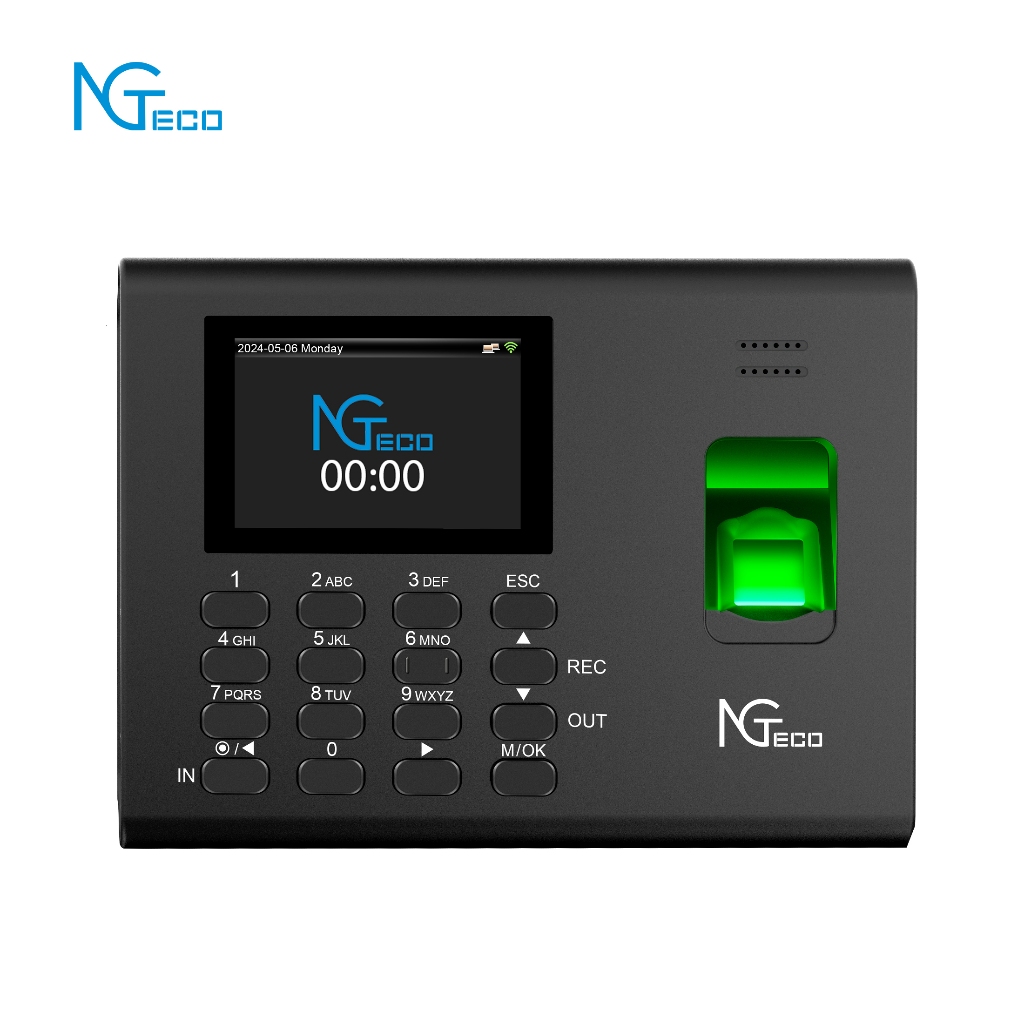 NGTeco K4 Attendance Machine Biometrics Fingerprint Time Absence ...