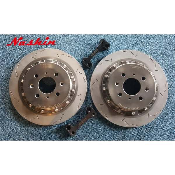 NASHIN Rear Oversized Rotor Kit for Honda CIVIC EG / EK 1992 - 2000 ...