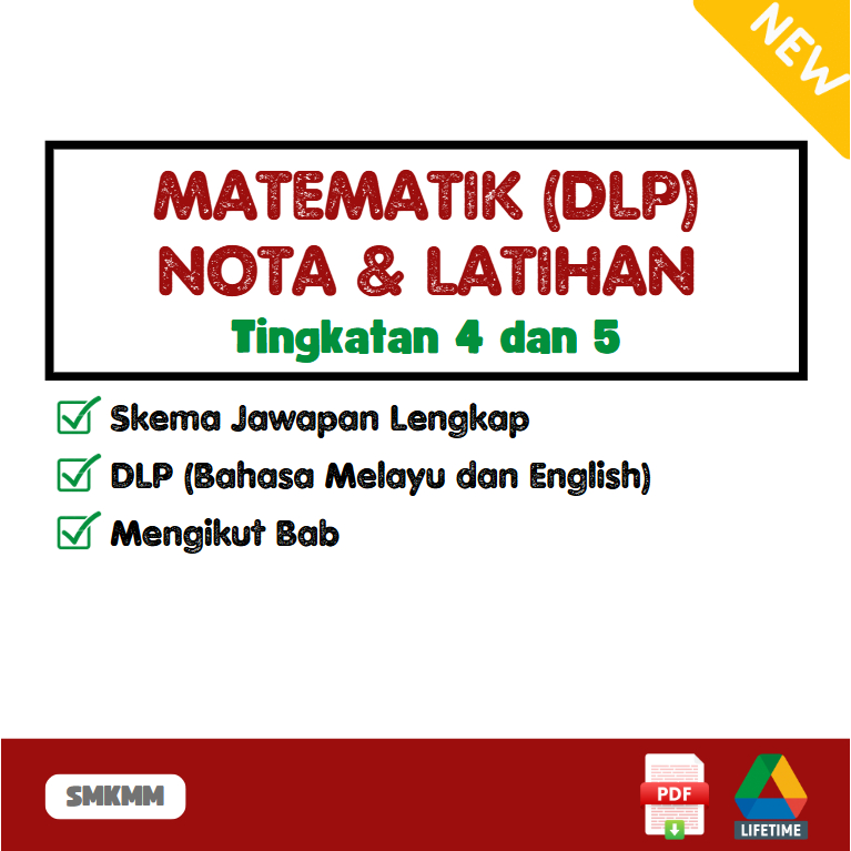 [PDF] KSSM SPM LATIHAN MATEMATIK TINGKATAN 4 & 5 MATHEMATICS FORM 4 & 5 | Shopee Malaysia