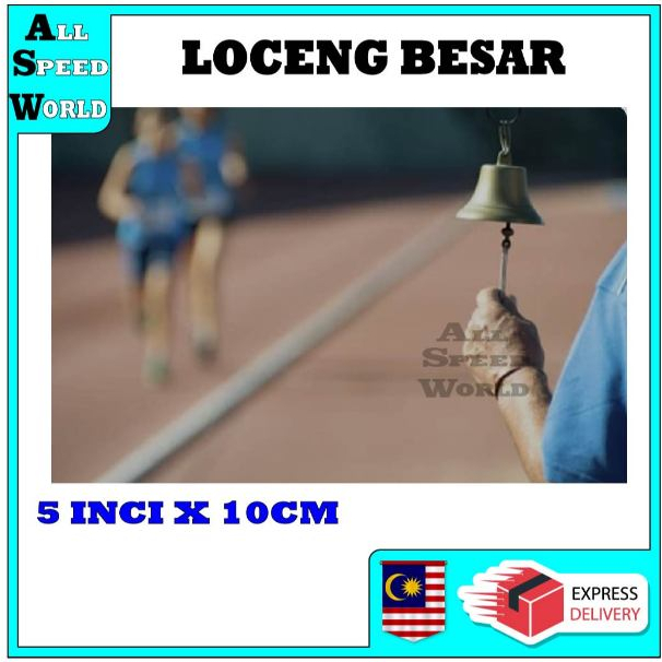 LOCENG BESAR/SKY LAP BELL/ALAT PERASMIAN SUKAN/LOCENG SEKOLAH/READY ...