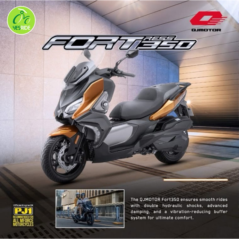 QJMOTOR FORTRESS 350 New Model 2024 | Shopee Malaysia