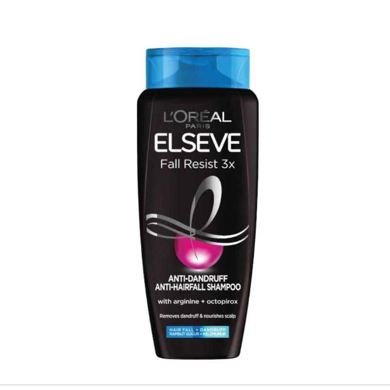 L'OREAL PARIS ELSEVE FALL RESIST 3X ANTI DANDRUFF SHAMPOO | Shopee Malaysia
