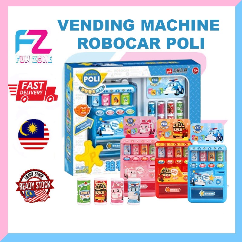 VENDING MACHINE ROBOCAR POLI | Shopee Malaysia
