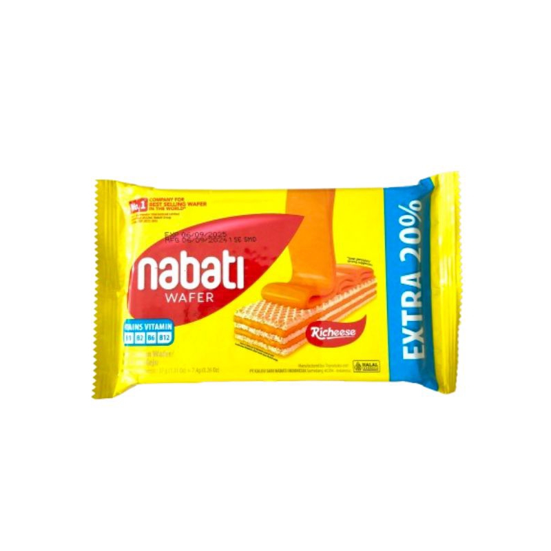 Nabati Cheese Cream Wafer 37g | Shopee Malaysia