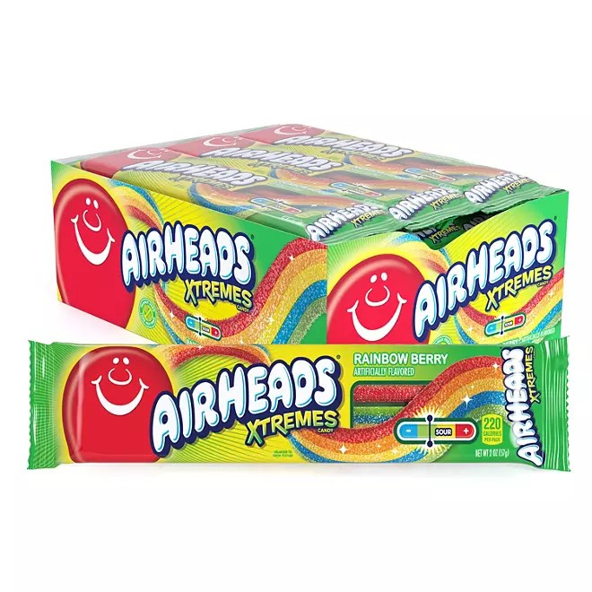 AirHeads Xtremes Rainbow Flavor 56g | Shopee Malaysia
