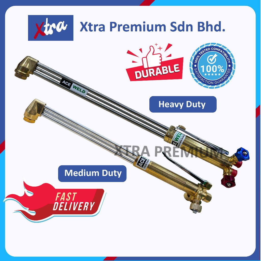 ACE WELD CUTTING TORCH MEDIUM DUTY / HEAVY DUTY (BRITISH STYLE) # ...