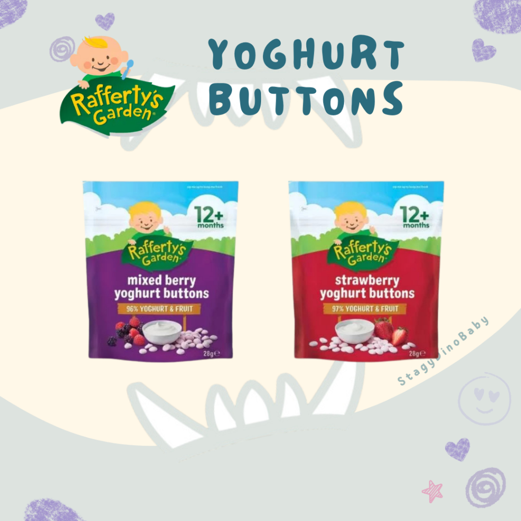 [🇲🇾 READY STOCK] Rafferty's Garden Yogurt Buttons for 12M+ | Shopee ...