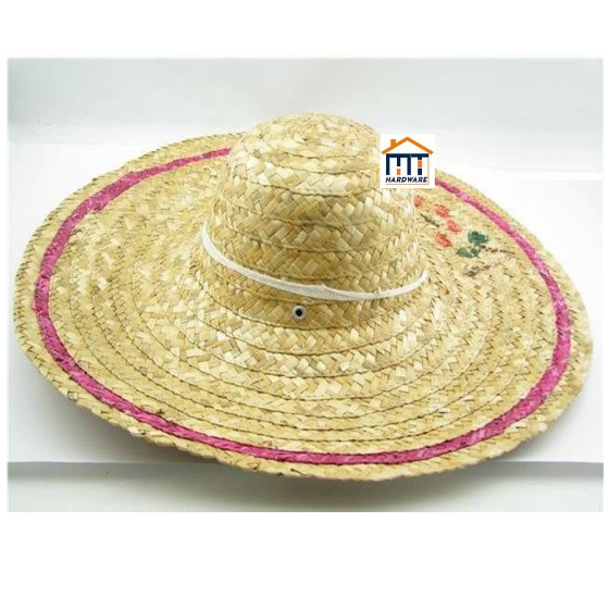 Topi Padi/Worker Hat / Topi Besar Petani | Shopee Malaysia