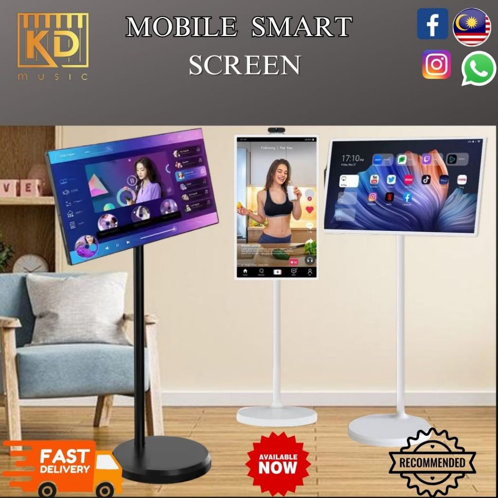 INCELL _ [ANDROID] Portable Smartboard with FHD IPS Display TV with ...